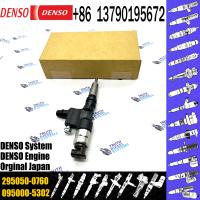 China Common Rail Fuel Injector 295050-0760 For HINO N04C EURO4 Dutro 300 Series 23670-E0380 Excavator for sale