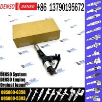China Diesel Common Rail Fuel Injector 095000-6350 For KOBELCO SK200-8/HINO J05E for sale