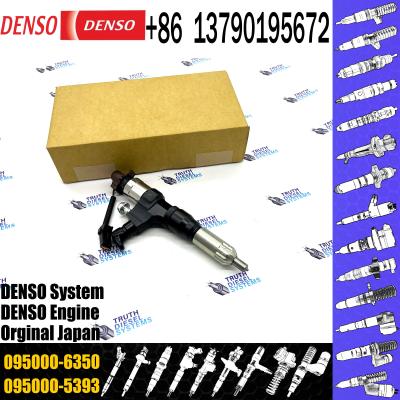 China Diesel Common Rail Fuel Injector 095000-6350 For KOBELCO SK200-8/HINO J05E for sale