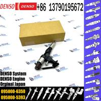 China Diesel Common Rail Fuel Injector 095000-6350 For KOBELCO SK200-8/HINO J05E for sale