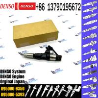 China Diesel Common Rail Fuel Injector 095000-6350 For KOBELCO SK200-8/HINO J05E for sale