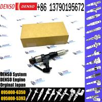 China Diesel Common Rail Fuel Injector 095000-6350 For KOBELCO SK200-8/HINO J05E for sale