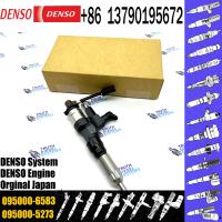 China common rail fuel injector 095000-6583 095000-658# diesel fuel injection nozzle 23670-E0320 for HINO for sale