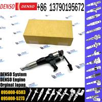 China common rail fuel injector 095000-6583 095000-658# diesel fuel injection nozzle 23670-E0320 for HINO for sale
