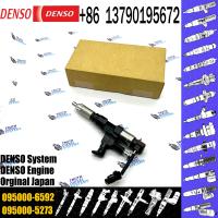 China 095000-6593 for Hino J08 engine excavator fuel injectors 23670-E0010 095000-6592 for sale