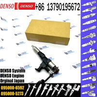 China 095000-6593 for Hino J08 engine excavator fuel injectors 23670-E0010 095000-6592 for sale