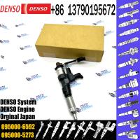 China 095000-6593 for Hino J08 engine excavator fuel injectors 23670-E0010 095000-6592 for sale