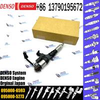 China Diesel Fuel Inyector Common Rail Injector 0950006593 23670-E0010 23670E0010 095000-6593 for Hino J08E-TM engine for sale