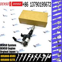 China Diesel Fuel Inyector Common Rail Injector 0950006593 23670-E0010 23670E0010 095000-6593 for Hino J08E-TM engine for sale