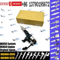China Diesel Fuel Inyector Common Rail Injector 0950006593 23670-E0010 23670E0010 095000-6593 for Hino J08E-TM engine for sale