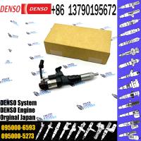 China Diesel Fuel Inyector Common Rail Injector 0950006593 23670-E0010 23670E0010 095000-6593 for Hino J08E-TM engine for sale