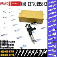 China Common Rail Engine Part Diesel Fuel Injector 095000-6753 injector OEM 23670-E0030 for HINO J08E for sale