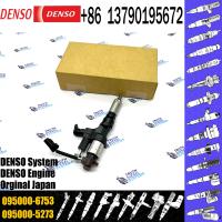 China Common Rail Engine Part Diesel Fuel Injector 095000-6753 injector OEM 23670-E0030 for HINO J08E for sale