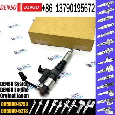 China Common Rail Engine Part Diesel Fuel Injector 095000-6753 injector OEM 23670-E0030 for HINO J08E for sale