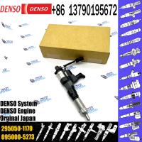 China Diesel engine common rail fuel injector 295050-1170 095000-6750 095000-6753 23670-E0030 23670-E0031 for hino for sale