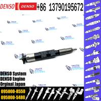 China Hot sale common rail diesel injector 095000-8550 or fuel injector 095000-8550 for engine 6090T for sale