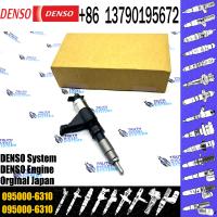China RE530362 DZ100212 Genuine original common rail injector 095000-6310 095000-6311 095000-6312 for sale
