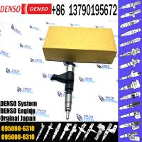 China RE530362 DZ100212 Genuine original common rail injector 095000-6310 095000-6311 095000-6312 for sale