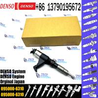 China RE530362 DZ100212 Genuine original common rail injector 095000-6310 095000-6311 095000-6312 for sale