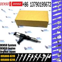 China RE530362 DZ100212 Genuine original common rail injector 095000-6310 095000-6311 095000-6312 for sale