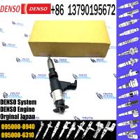 China Engine Parts Diesel Fuel injector Assy 095000-8940 RE543266 common rail injector for excavator truck for sale