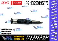 China Fuel Injector Assembly 095000-8621 Diesel Engine Fuel Injector 095000-8620 For MITSUBISHI 6M60T ME306200 ME307085 for sale