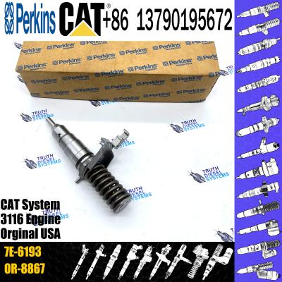 China Diesel Common Rail Fuel Injector 7E-6193 0R-8461 7E-8727 0R-8473 mechanical injector For Excavator Engine 3116 for sale