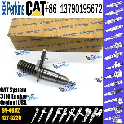 China Excavator Parts E110B E120B 3114 E200B 3116 Engine diesel fuel injectors 9Y-4982 injector nozzle 9Y4982 for sale