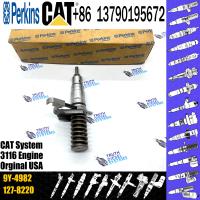 China Excavator Parts E110B E120B 3114 E200B 3116 Engine diesel fuel injectors 9Y-4982 injector nozzle 9Y4982 for sale