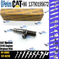 China Excavator Parts E110B E120B 3114 E200B 3116 Engine diesel fuel injectors 9Y-4982 injector nozzle 9Y4982 for sale
