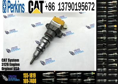 China Diesel nozzle assembly common rail injector 138-8756 153-5938 20R-4148 155-1819 for CAT 3126B engine for sale