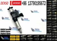 China Diesel Common Rail Fuel Injector Assy 095000-6363 095000-6366 for ISUZU 6HK1 FORWARD 4HK1 N SERIES for sale