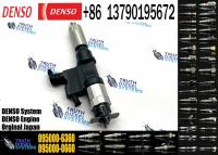 China Diesel Common Rail Fuel Injector Assy 095000-6363 095000-6366 for ISUZU 6HK1 FORWARD 4HK1 N SERIES for sale