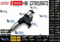 China Diesel Common Rail Fuel Injector Assy 095000-6363 095000-6366 for ISUZU 6HK1 FORWARD 4HK1 N SERIES for sale