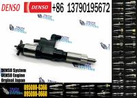 China Diesel Common Rail Fuel Injector Assy 095000-6363 095000-6366 for ISUZU 6HK1 FORWARD 4HK1 N SERIES for sale