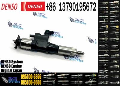 China Diesel Common Rail Fuel Injector Assy 095000-6363 095000-6366 for ISUZU 6HK1 FORWARD 4HK1 N SERIES for sale