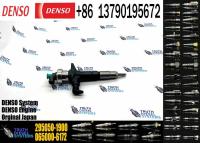 China Common rail injector 295050-1900 8-98260109-0 diesel injector for Isuzu injector nozzle 295050-1900 8-98260109-0 for sale