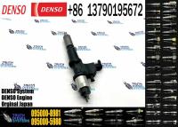 China High Quality fuel injector 095000-8980 095000-8981 095000-8982 8-98167556-2 for ISUZU 6WG1 Engine for sale