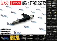 China High Quality fuel injector 095000-8980 095000-8981 095000-8982 8-98167556-2 for ISUZU 6WG1 Engine for sale