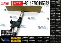 China High Quality Common Rail Injector 095000-5011 095000-5012 095000-5013 for 4HK1 6HK1 Diesel Nozzle Assembly for sale