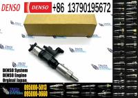 China High Quality Common Rail Injector 095000-5011 095000-5012 095000-5013 for 4HK1 6HK1 Diesel Nozzle Assembly for sale