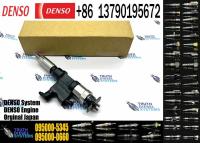 China Diesel fuel injector 095000-5344 095000-5342 095000-5345 for 4HK1 6HK1 8-97602485-6 for sale