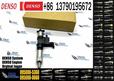 China Diesel common rail injector 095000 5360 0950005360 095000-5360 for 6HK1 T6500 T7500 T8500 diesel injector for sale