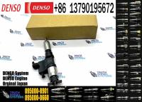 China Common Rail Injector Diesel Engine Parts Fuel Injector 095000-8901 095000-8900 For ISUZU 4HK1 for sale