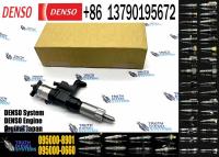 China Common Rail Injector Diesel Engine Parts Fuel Injector 095000-8901 095000-8900 For ISUZU 4HK1 for sale