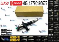 China diesel engine fuel injector 065000-6172 common rail injector 8-98055863-2 engine accessories 8980558632 for sale