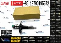 China Diesel Engine Parts common rail fuel Injector 095000-5431 8-97311372-2 095000-5750 for Toyota Series for sale