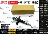 China high-quality Common Rail Fuel Injector 095000-6170 For Engine ISUZU D-MAX 4JJ1 8-98055863-0 8-98011605-0 8-98055863-2 for sale