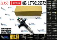 China high-quality Common Rail Fuel Injector 095000-6170 For Engine ISUZU D-MAX 4JJ1 8-98055863-0 8-98011605-0 8-98055863-2 for sale