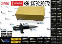 China injector nozzle 095000-6100 8980558620 8980558621 8-98055862-2 injector for ISUZU 4JJ1, 4JJ1-TC, 4JJ1-TCX 095000-6980 for sale
